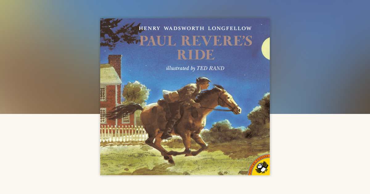 Paul Revere's Ride by Henry Wadsworth Longfellow: 9780140556124 ...