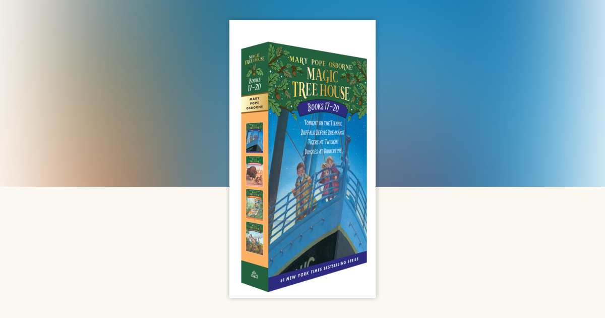 Magic Tree House Books 17-20 Boxed Set by Mary Pope Osborne ...