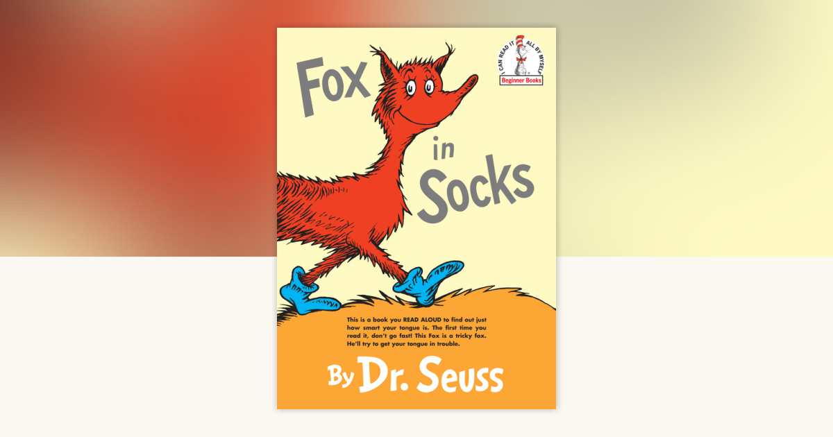 Fox in Socks by Dr. Seuss: 9780394800387 | PenguinRandomHouse.com: Books
