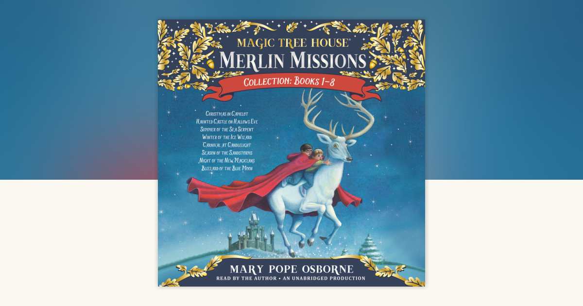 Merlin Missions Collection: Books 1-8 by Mary Pope Osborne ...