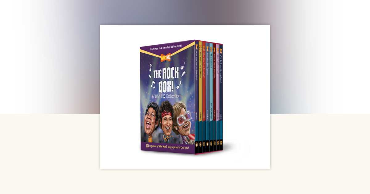 The Rock Box!: A Who HQ Collection by Who HQ: 9780593519370 ...