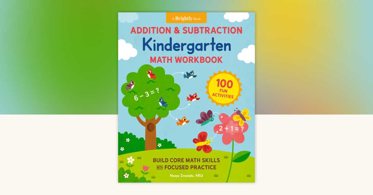 Addition and Subtraction Kindergarten Math Workbook by Naoya Imanishi ...