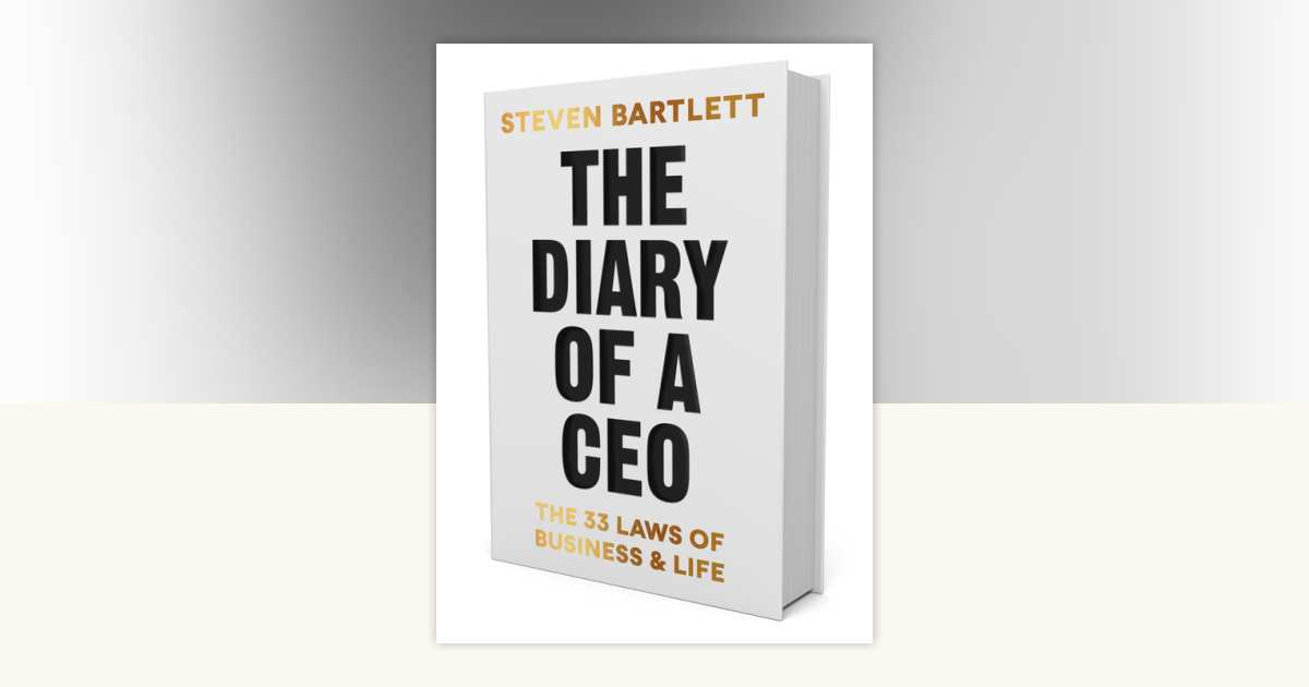 The Diary of a CEO by Steven Bartlett: 9780593715833 ...