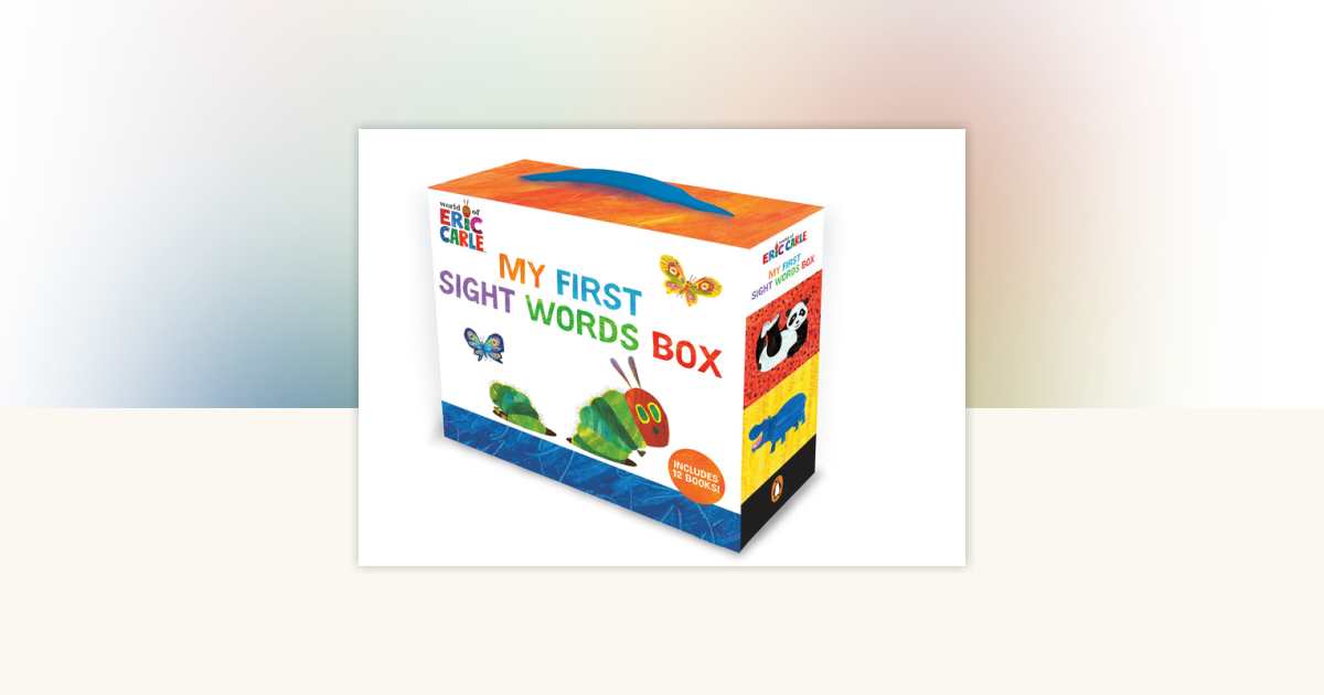 World of Eric Carle: My First Sight Words Box by Eric Carle ...