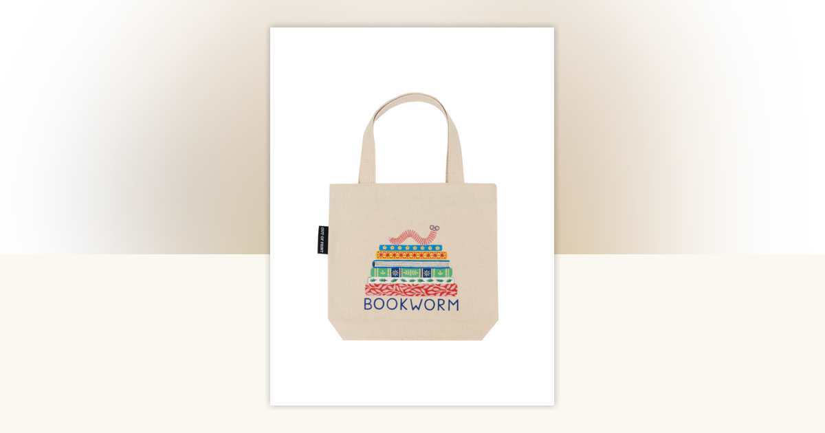 Bookworm Mini Tote Bag by Out of Print: 9780593893050 ...