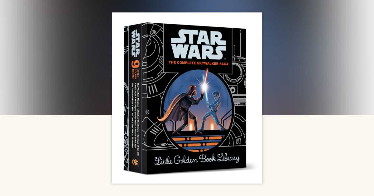 The Complete Skywalker Saga: Little Golden Book Library (Star Wars) by ...