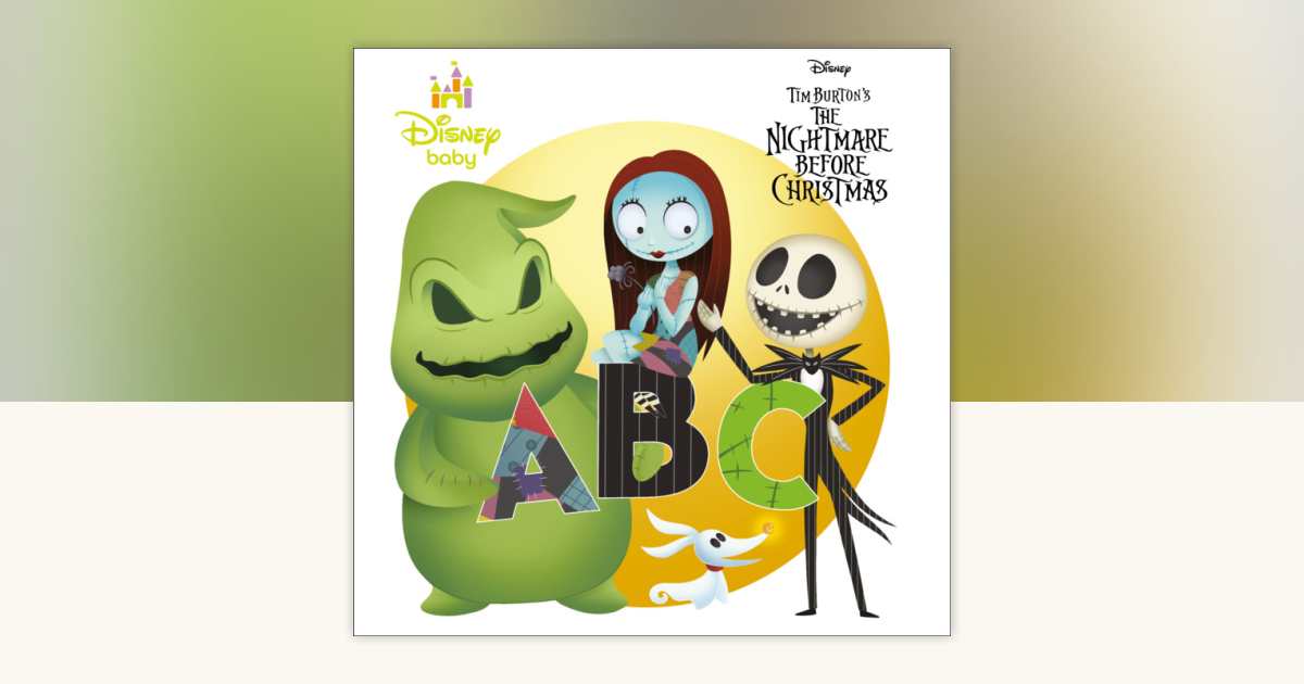 Disney Baby: Tim Burton's The Nightmare Before Christmas ABC by RH ...