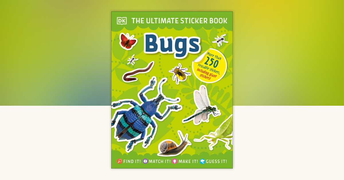 The Ultimate Sticker Book Bugs by DK: 9780744033939 ...