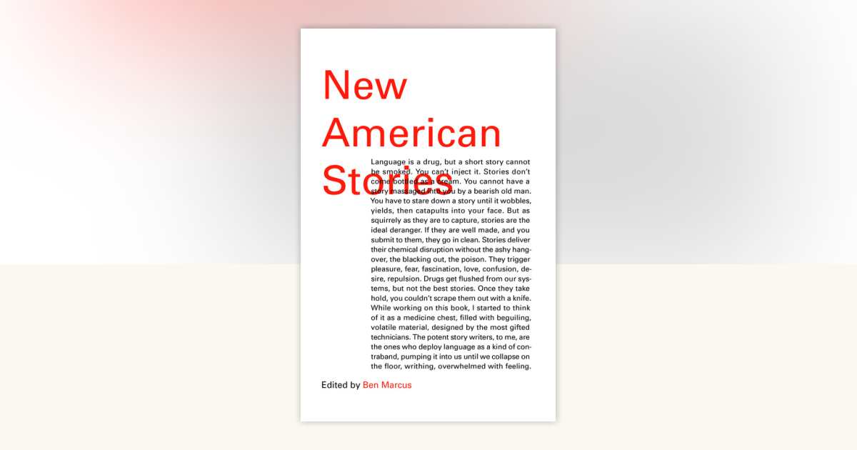 New American Stories: 9780804173544 | PenguinRandomHouse.com: Books
