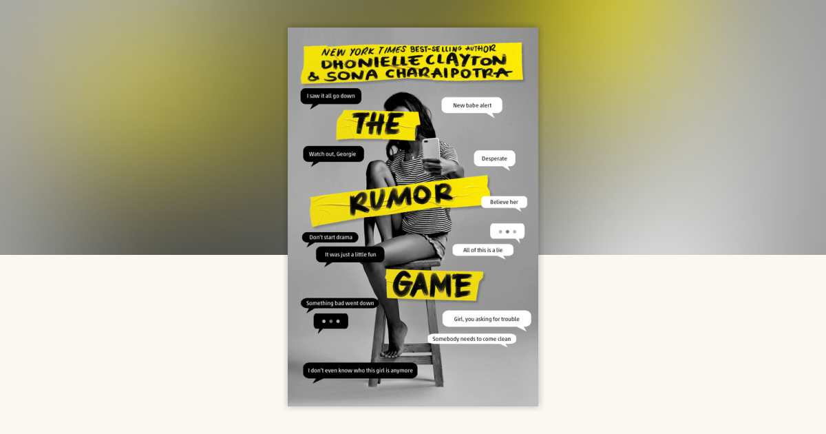 Rumor Game, The by Dhonielle Clayton: 9781368014144 ...