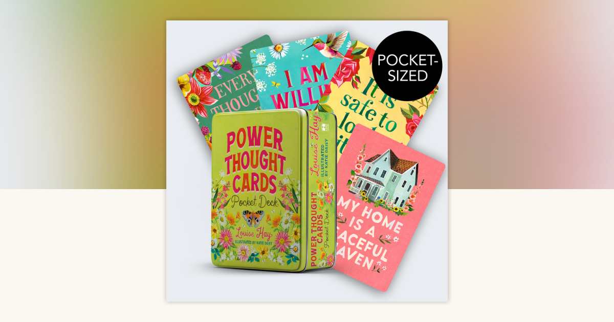 Power Thought Cards Pocket Deck by Louise Hay: 9781401994112 ...