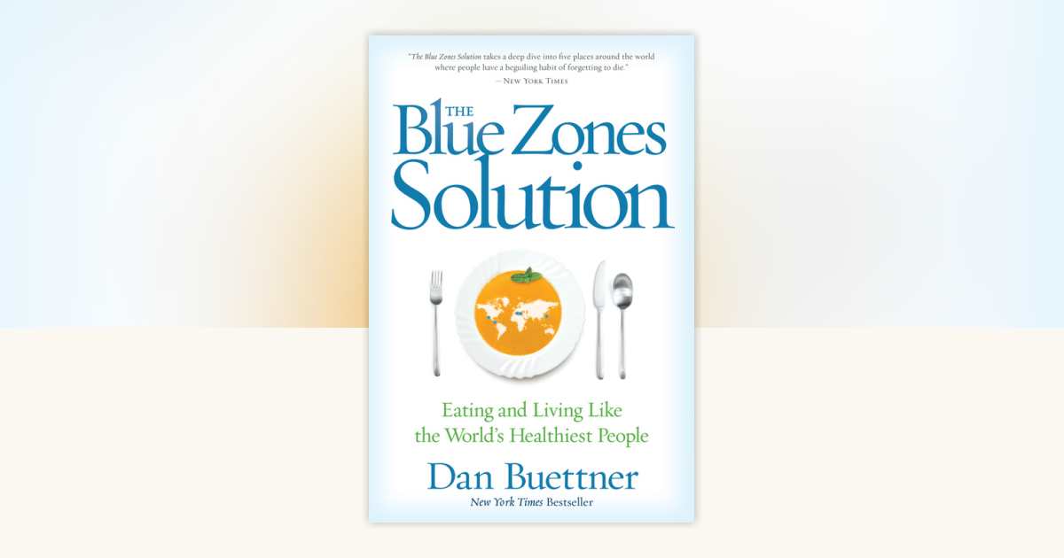 Blue Zones Solution, The by Dan Buettner: 9781426216558 ...