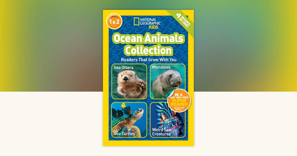 Ocean Animals Collection (National Geographic Kids Readers, Levels 1 ...