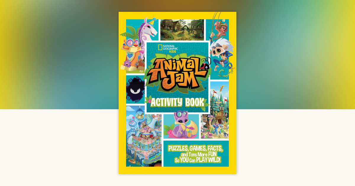 Animal Jam Activity Book by National Geographic Kids: 9781426331480 ...
