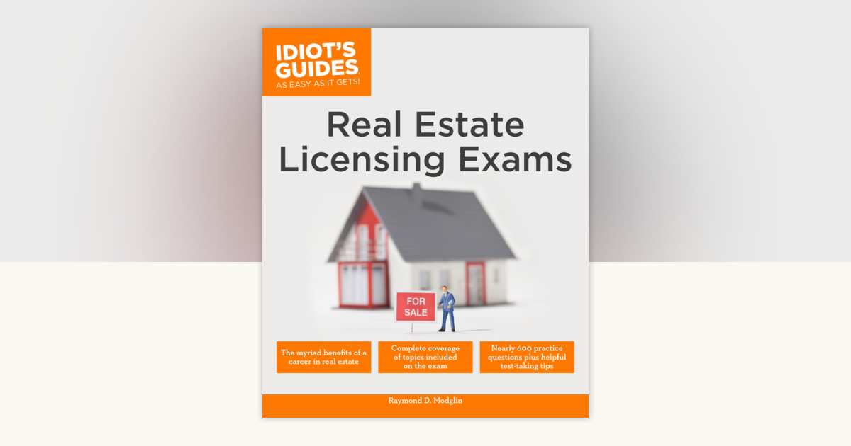 Real Estate Licensing Exams by Raymond D. Modglin: 9781465471079 ...