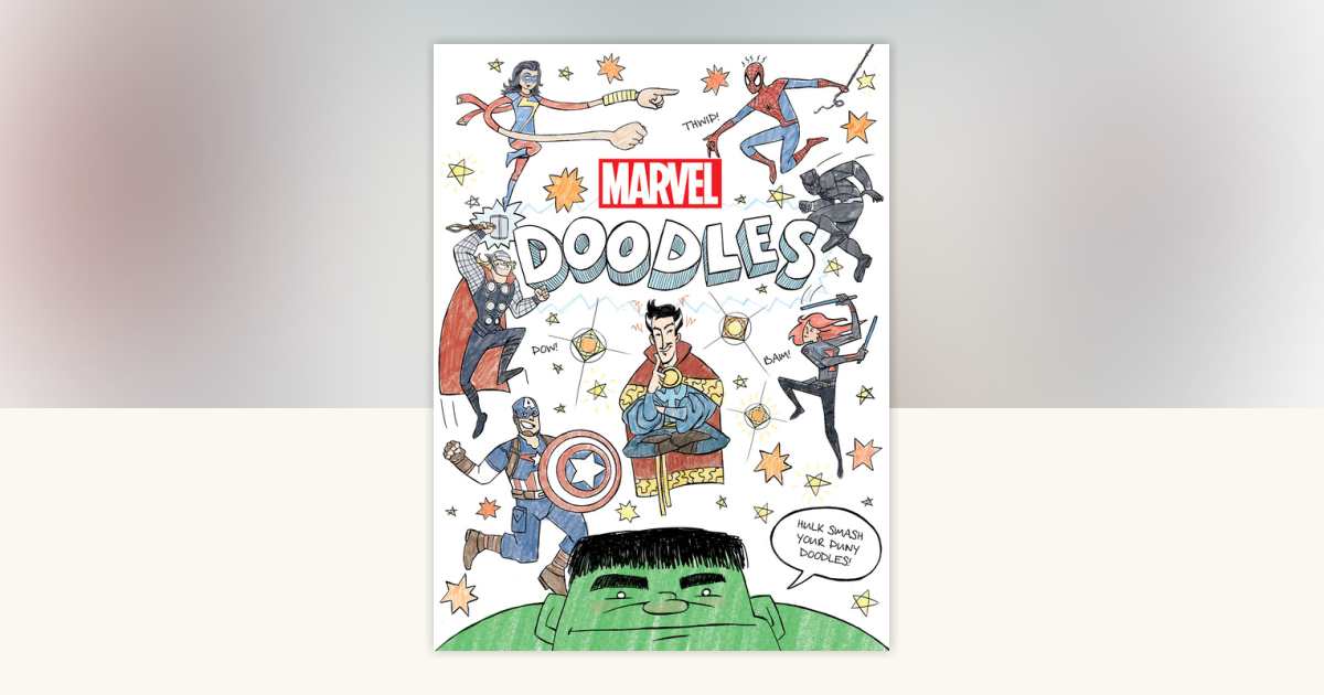 Marvel: Doodles by Marvel Press Book Group: 9781484786369 ...