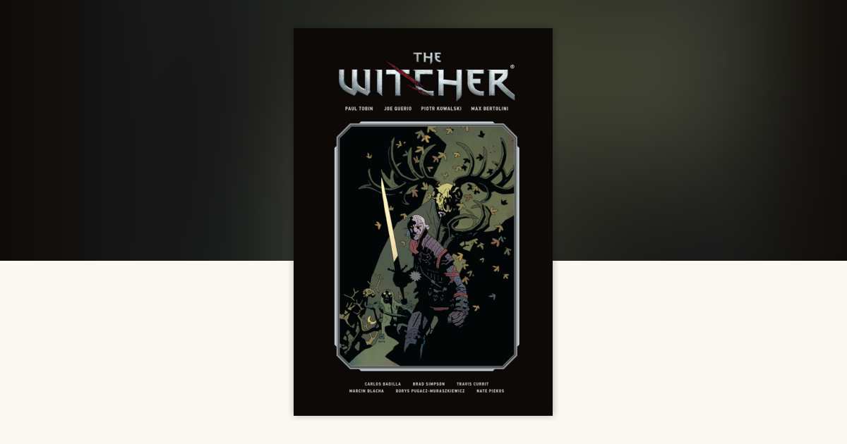 The Witcher Library Edition Volume 1 by Paul Tobin: 9781506706825 ...