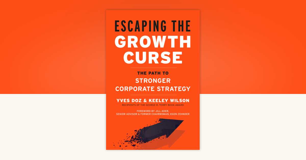 Escaping the Growth Curse by Yves Doz, Keeley Wilson: 9781523087259 ...