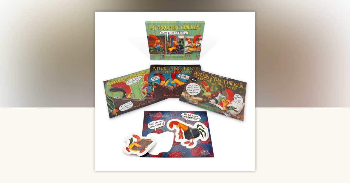 Interrupting Chicken: Three Books for Bedtime by David Ezra Stein ...