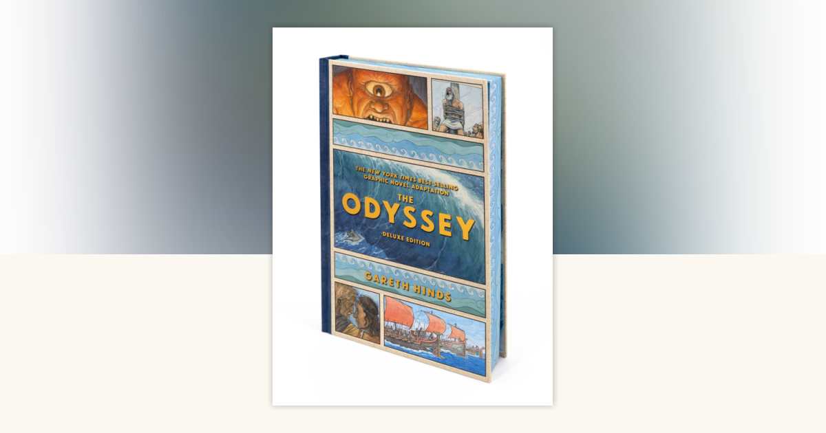 The Odyssey: A Graphic Novel: Deluxe Edition by Gareth Hinds ...