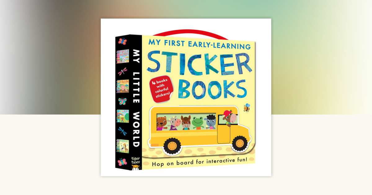 My First Early-Learning Sticker Books Boxed Set by Jonathan Litton ...