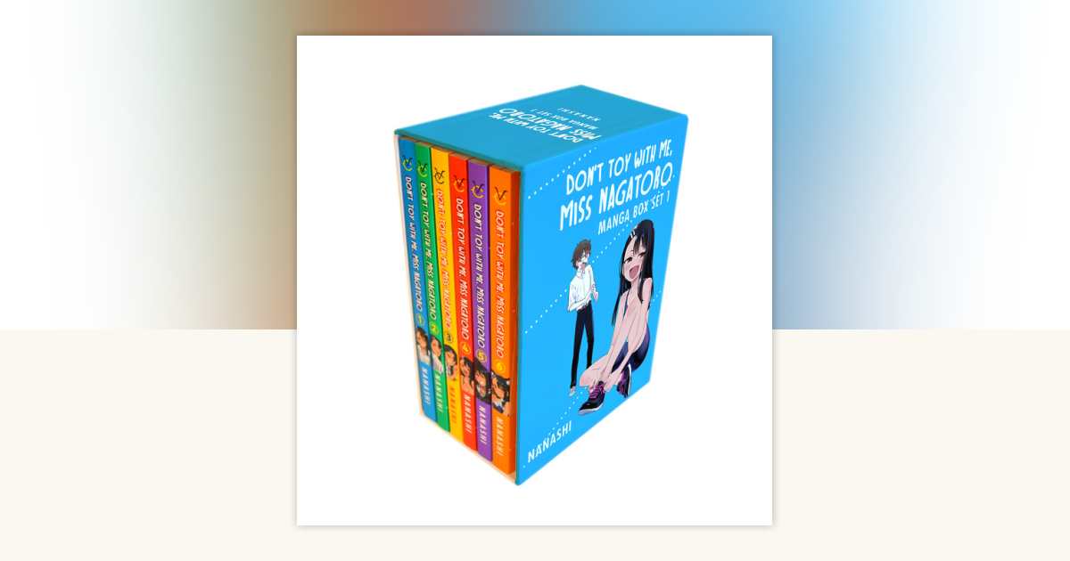 Don't Toy with Me, Miss Nagatoro Manga Box Set 1 by Nanashi ...