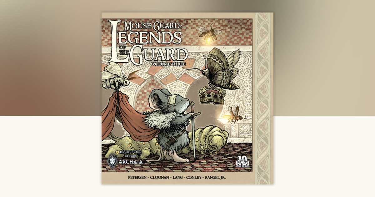 Mouse Guard Legends of the Guard Vol. 3 #4 by David Petersen ...