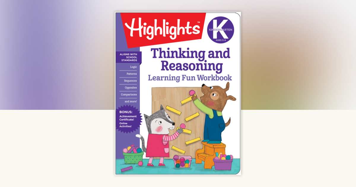 Kindergarten Thinking and Reasoning: 9781684372850 | PenguinRandomHouse ...