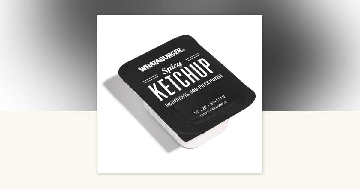 Whataburger Spicy Ketchup Puzzle by Blue Star Press: 9781963183085 ...