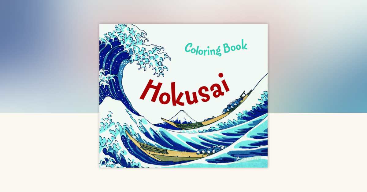 Coloring Book Hokusai by Maria Krause: 9783791372150 ...