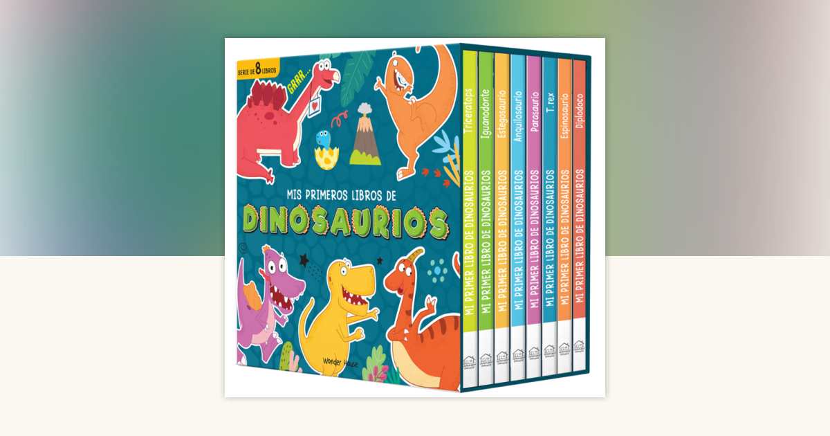My First Dino Board Book Boxed Set- Spanish by Wonder House Books ...