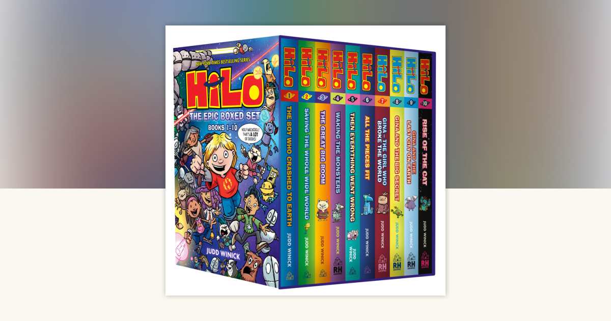 Hilo: The Epic Boxed Set (Books 1-10) by Judd Winick: 9798217032839 ...