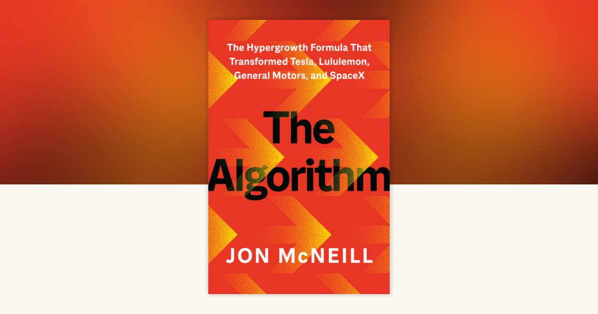 The Algorithm by Jon McNeill: 9798217177530 | PenguinRandomHouse.com: Books