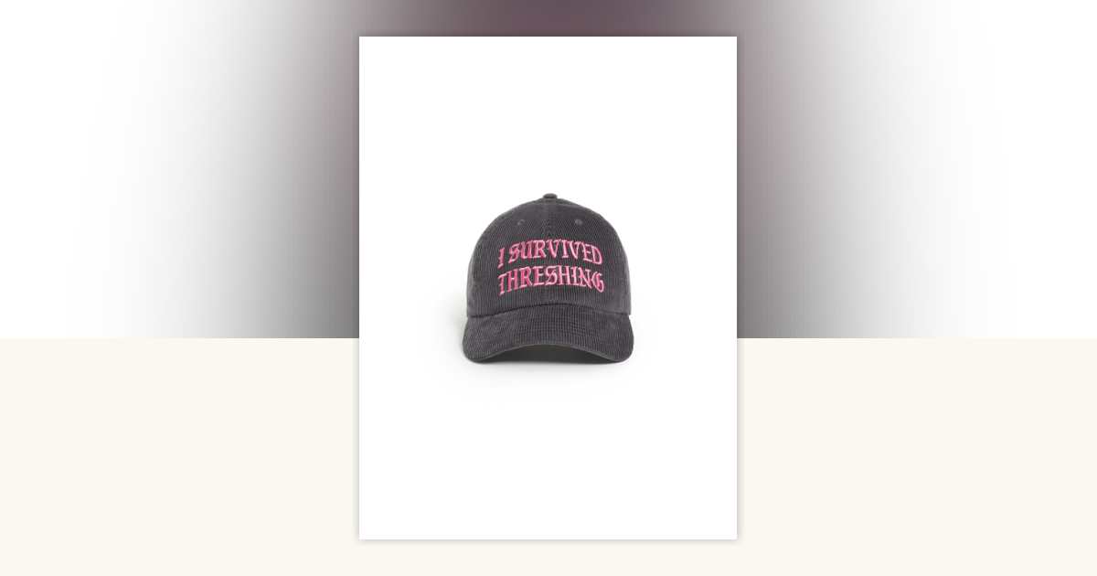 Fourth Wing: I Survived Threshing (Pink Dragon) Hat by Out of Print ...