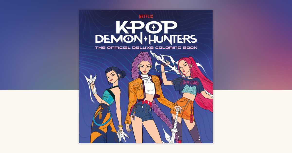 KPop Demon Hunters: The Official Deluxe Coloring Book by Random House ...