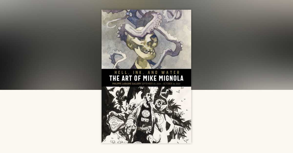 Hell, Ink & Water: The Art of Mike Mignola by Mike Mignola ...